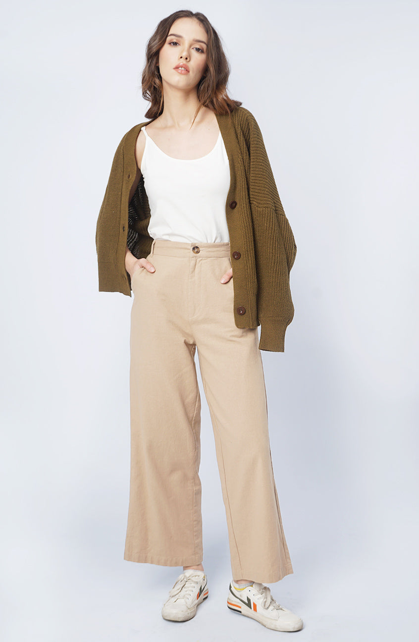 Celana Panjang Meisya Khaki – LOGO JEANS